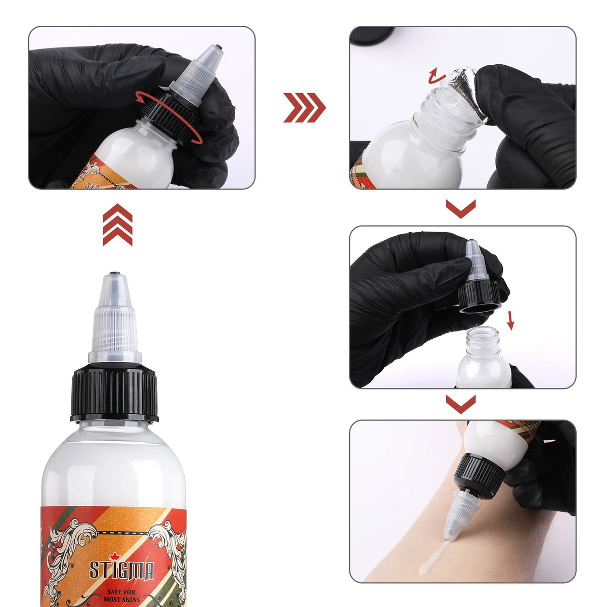 Stigma White Stencil Tattoo Thermal Transfer Cream – Stigma Tattoo Supply